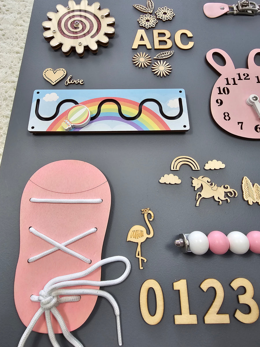 Busy Board – Fuzzy Bub